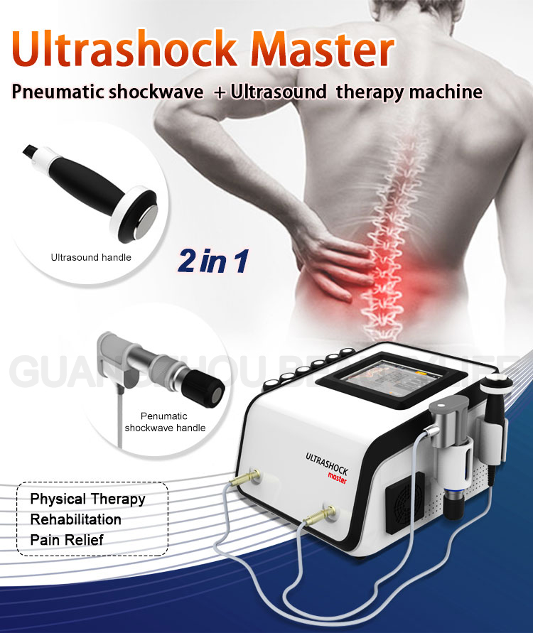 2 in 1 eswt ultrasound shockwave therapy equipment SW200B - Buy eswt ...